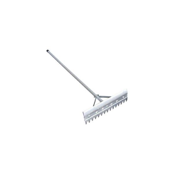 在庫状況：お取り寄せ/お届け：約2週間/◆アルミ製の為とても軽いです。◆滑り止めの溝入パイプ仕様です。◆水抜き穴付です。/[RS500アルミス]