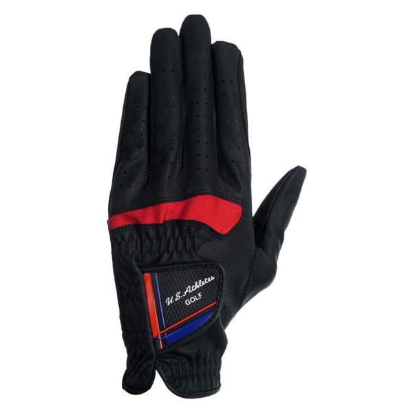 在庫状況：お取り寄せ/◆AGGL-5652後継モデルの全天候型合皮グローブ。◆4つの異なる素材があなたのポテンシャルを引き出すハイブリッドモデル。◆濡れても滑りにくいスエード調ソフト合成皮革を使用。/[USGL3653BKM]