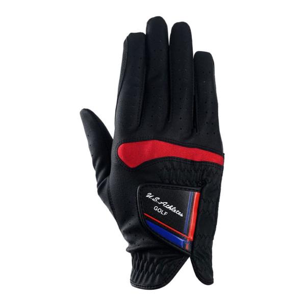 在庫状況：お取り寄せ/◆AGGL-5653後継モデルの全天候型合皮グローブ。◆4つの異なる素材があなたのポテンシャルを引き出すハイブリッドモデル。◆濡れても滑りにくいスエード調ソフト合成皮革を使用。/[USGL3654BKM]