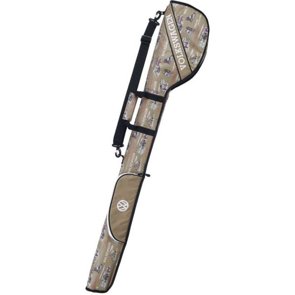 在庫状況：お取り寄せ/2021年05月 発売/◆VOLKSWAGEN 2021年モデルカジュアルシリーズのクラブケース◆ポリエステル生地にアロハ柄を印刷したカジュアルデザイン◆手提げ用ハンドルとショルダーベルトの2WAYの持ち方が可能/[V...