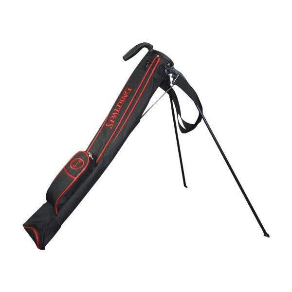 在庫状況：お取り寄せ/お届け：約1週間/◆SPALDING ラウンドスタンドバッグが登場。◆ゴルフ練習場、グリーン周りなど5、6本のクラブを持ち運ぶ際に便利です。◆グリーン周りでのアイアンの紛失、グリップの濡れ防止に役立ちます。/[SPCC...