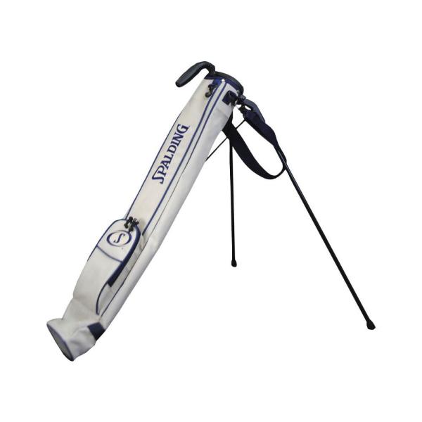 在庫状況：お取り寄せ/お届け：約1週間/◆SPALDING ラウンドスタンドバッグが登場。◆ゴルフ練習場、グリーン周りなど5、6本のクラブを持ち運ぶ際に便利です。◆グリーン周りでのアイアンの紛失、グリップの濡れ防止に役立ちます。/[SPCC...