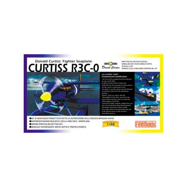 在庫状況：お取り寄せ/3日〜6日で出荷/※画像はイメージです。実際の商品とは異なる場合がございます。ファインモールド 1/48 紅の豚 カーチス R3C-0 非公然水上戦闘機です。