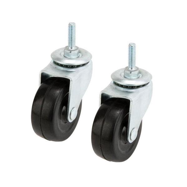 在庫状況：在庫僅少/万一、初期不良があった場合は必ず商品到着後1週間以内にJoshin web事務局までご連絡ください。●ラックの移動に便利な(ルミナス・ポール径19mm専用)ゴムキャスター・2個入◆高さ：約6.7cm(ネジ切り部除く)◆対...