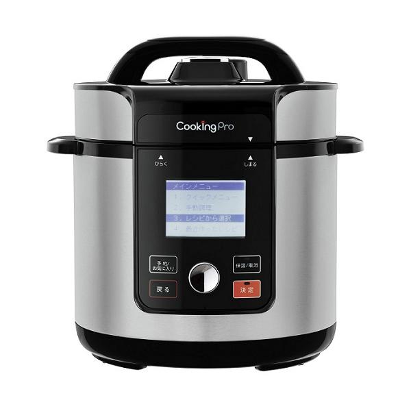 在庫状況：お取り寄せ/◆たっぷり作れる大容量3.2Lサイズ◆圧力調理、炊飯、無水調理、蒸す、スロー調理、温め直す、煮込み、炒め、発酵調理の1台9役◆100種類の自動調理メニュー内蔵/[CKPV2WS1]