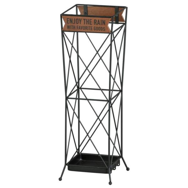 在庫状況：お取り寄せ/※ワイヤーの末端や木のささくれで手や指を傷つけないようご注意ください。※カメラやモニターの性質により、画像と実物の色の違いがある場合がございますのでご理解願います。◆雨の日をより楽しく彩るスタイリッシュな傘たて(モボワ...