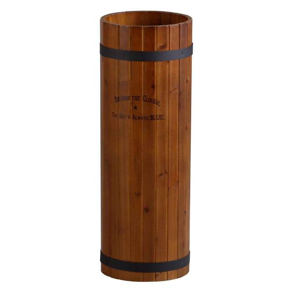 在庫状況：お取り寄せ/7日〜10日で出荷/※天然木を使用しているため、一点一点色味や風合いが異なります。◆樽をモチーフにした温かみのある傘立てです。◆大切なお客様を迎える玄関をナチュラルな雰囲気にしてくれます。◆最大9本収納OKです。/[Y...