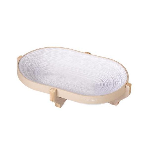 在庫状況：お取り寄せ/7日〜10日で出荷/※仕様やパッケージは、リニューアルなどの理由で変更になっている場合がございます。予めご了承下さい。◆愛猫専用の床置型スクラッチャー(爪とぎ)◆高級感のあるしっかりとした木製スタンド◆お部屋のインテリ...