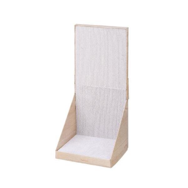 在庫状況：お取り寄せ/7日〜10日で出荷/※仕様やパッケージは、リニューアルなどの理由で変更になっている場合がございます。予めご了承下さい。◆ラグジュアリーな空間を演出し、ねこと一緒にスイートな時間を過ごせるプレミアムな白い爪とぎです。◆白...