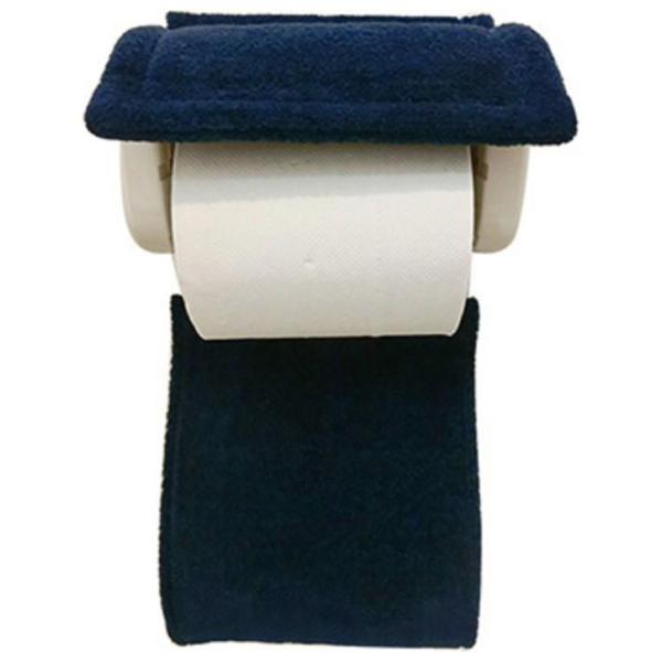 在庫状況：お取り寄せ/5日〜7日で出荷/※こちらの販売ページはトイレットペーパーホルダー、ネイビーとなります◆抗菌・防臭効果に優れたホルダーカバー◆お手入れラクラク◆抗菌力は永続的/[TMPAPER1A2D]