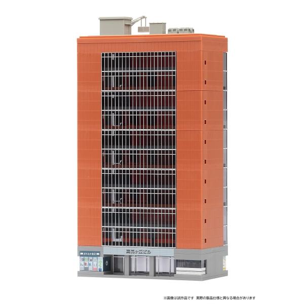 在庫状況：お取り寄せ/2024年08月 発売/※画像は試作品です。実際の商品とは異なる場合がございます。※セット内容以外は付属しておりません。トミックスの完成品Nゲージストラクチャー、大型ビル(ブラウン) です。