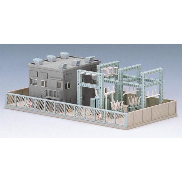 在庫状況：お取り寄せ/2018年09月 発売/※画像はイメージです。実際の商品とは異なる場合がございます。トミックスのストラクチャー、変電所(キットタイプ) (グレー)です。