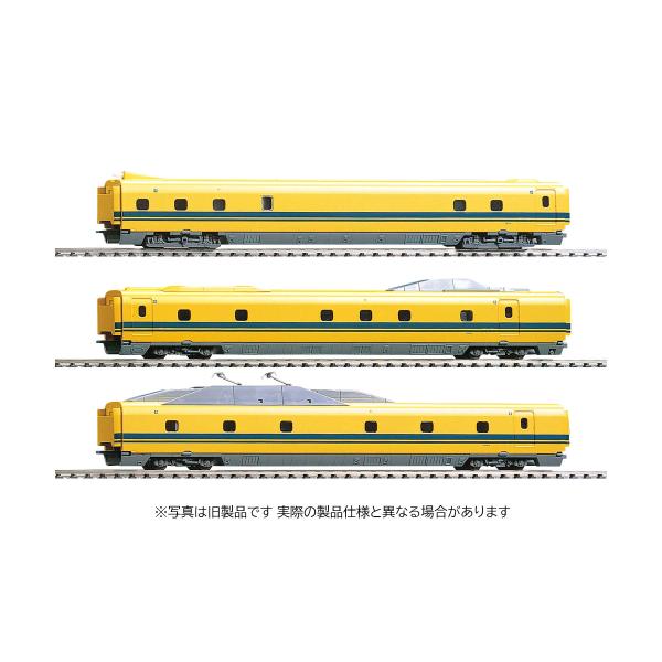 在庫状況：在庫あり/2025年12月 発売/※画像はイメージです。実際の商品とは異なる場合がございます。トミックスの完成品Nゲージ車両、JR 923形新幹線電気軌道総合試験車(ドクターイエロー)増結セット(3両) です。