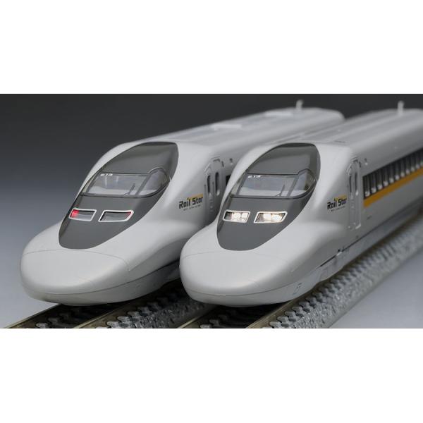 在庫状況：お取り寄せ/2022年06月 発売/※画像はイメージです。実際の商品とは異なる場合がございます。トミックスの完成品Nゲージ車両、JR 700 7000系山陽新幹線(ひかりレールスター)セット　8両です。