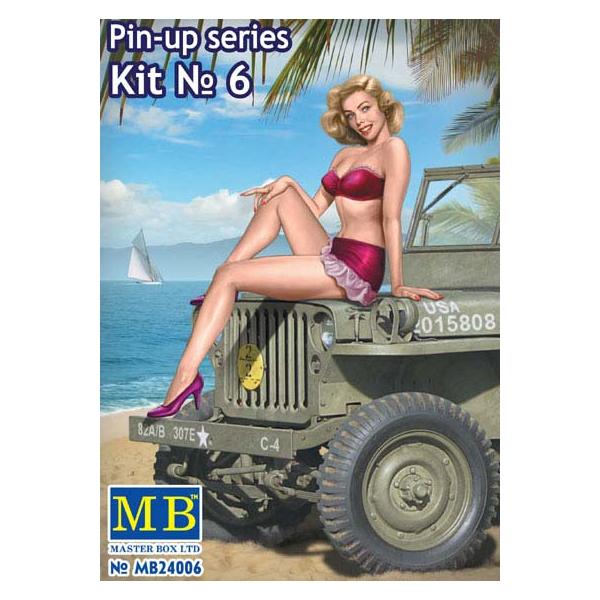 在庫状況：お取り寄せ/お届け：1〜2ヶ月/※画像はイメージです。実際の商品とは異なる場合がございます。マスターボックス 1/24 ピンナップシリーズ”サマンサ”ビキニです。