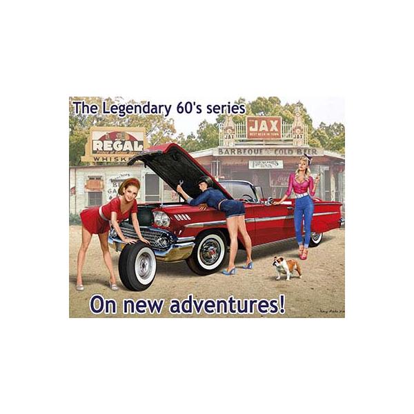 在庫状況：お取り寄せ/お届け：1〜2ヶ月/※画像はイメージです。実際の商品とは異なる場合がございます。マスターボックス 1/24 60‘ガールズレジェンド3体・新冒険に出発(品番24015、16＆17)です。