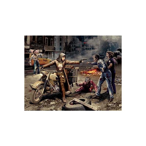 在庫状況：お取り寄せ/お届け：1〜2ヶ月/※画像はイメージです。実際の商品とは異なる場合がございます。マスターボックス 1/35 女性戦士ライダー+ゾンビ男性2体＆女性2体ファンタジーです。