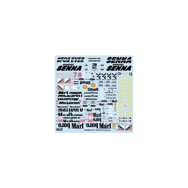 在庫状況：お取り寄せ/お届け：1〜2ヶ月/※画像はイメージです。実際の商品とは異なる場合がございます。タブデザイン 1/20 MP4/8 Full Sponsor (2024 ver.) For TAMIYA です。