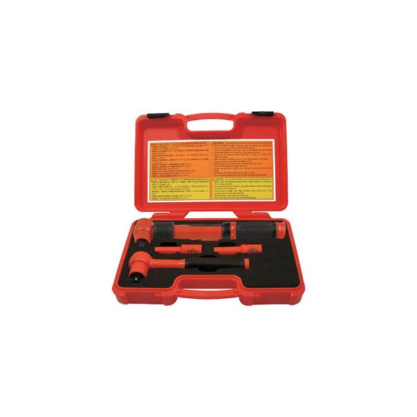 在庫状況：お取り寄せ/取引先在庫あり3日〜5日で出荷/◆IEC60900規格品です。◆Tech-EVシリーズの基本セットです。◆ハイブリッド車や電気自動車のバッテリー付近の作業に対応します。/[TEVSETMINI]