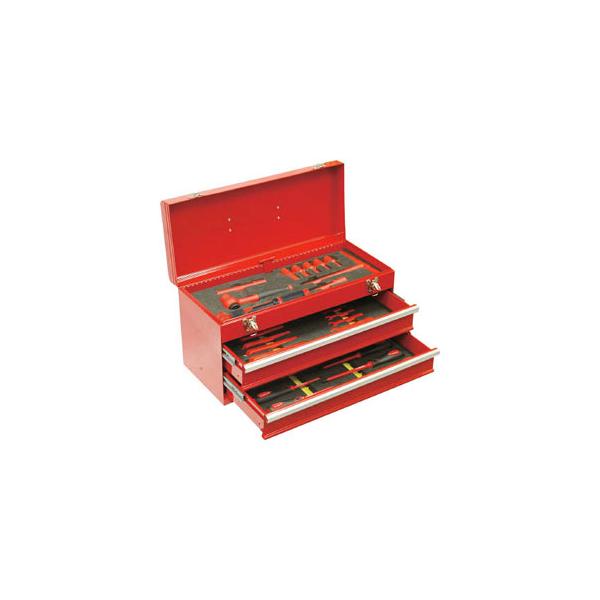 在庫状況：お取り寄せ/取引先在庫あり3日〜5日で出荷/◆IEC60900規格品です。◆Tech-EVシリーズのフルセットです。◆低電圧作業、及び電気自動車(HV)やハイブリット自動車のバッテリーの脱着や板金作業など様々な作業に対応できるセッ...