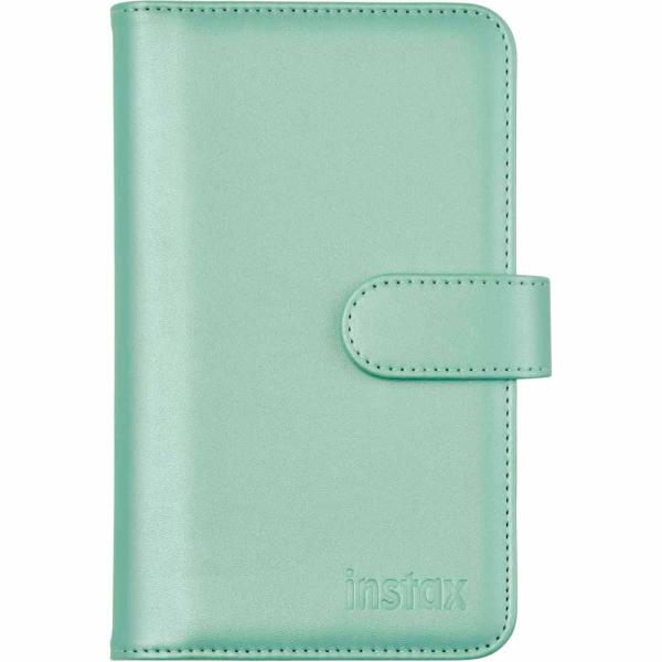 在庫状況：在庫僅少/2026年04月 発売/◆instax miniフォーマットのチェキプリントを108枚収納できる手帳型アルバム/[MINI13ALBUMGR]