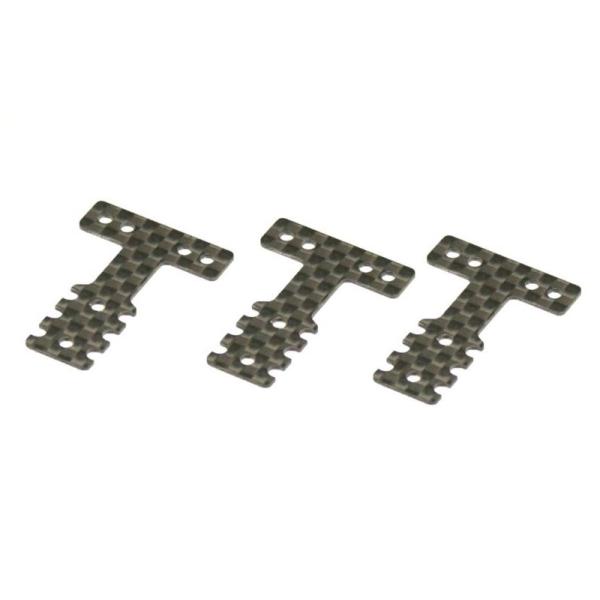 在庫状況：お取り寄せ/2021年02月 発売/※画像はイメージです。実際の商品とは異なる場合がございます。京商 カーボンリヤサスプレート(ソフト/MR-03MM/LM/MM2/3入)です。