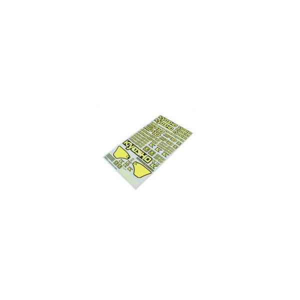 在庫状況：お取り寄せ/※画像はイメージです。実際の商品とは異なる場合がございます。京商　デカール(蛍光イエロー / MP10)です。