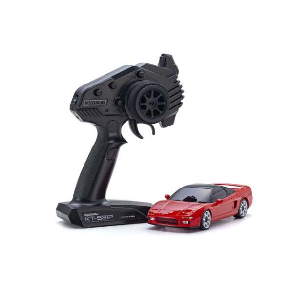 在庫状況：お取り寄せ/3日〜6日で出荷/2024年05月 発売/※画像はイメージです。実際の商品とは異なる場合がございます。京商 ミニッツRWD MR03RWD レディセット Honda NSX レッドです。