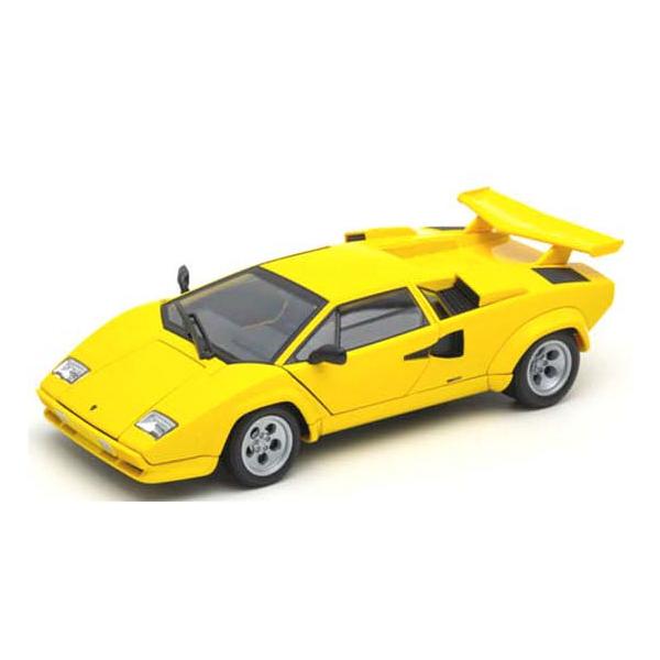 在庫状況：お取り寄せ/2024年07月 発売/※画像はイメージです。実際の商品とは異なる場合がございます。WELLY 1/24 ランボルギーニ カウンタック(イエロー) です。