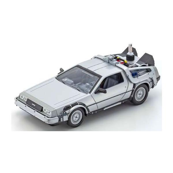 在庫状況：在庫僅少/2026年03月 発売/※画像はイメージです。実際の商品とは異なる場合がございます。WELLY 1/24 デロリアン (BACK TO THE FUTURE II) フライングホイル です。