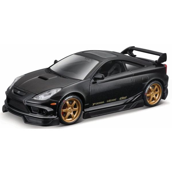 在庫状況：お取り寄せ/2024年06月 発売/※画像はイメージです。実際の商品とは異なる場合がございます。Maisto 1/24 トヨタ セリカ GT-S 2004 ブラック Design Tokyo Mods です。