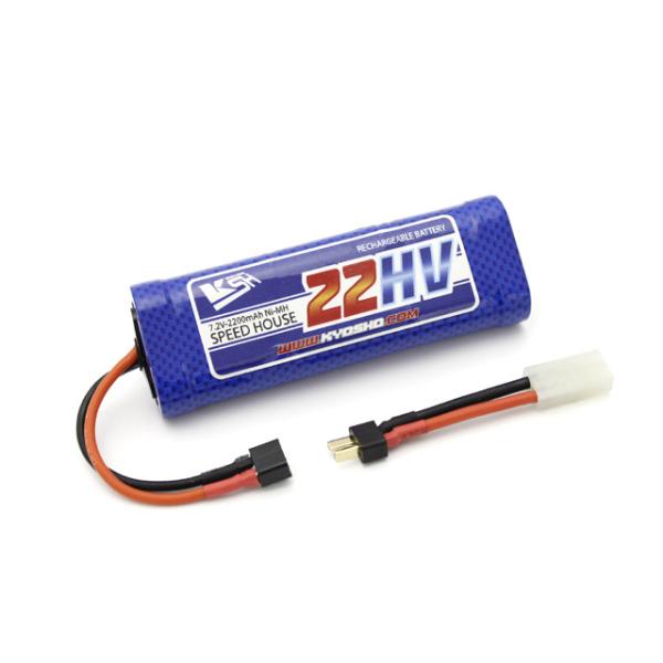 在庫状況：お取り寄せ/2025年05月 発売/※画像はイメージです。実際の商品とは異なる場合がございます。京商 SPEED HOUSE 7.2V 22HV Ni-MHバッテリー です。