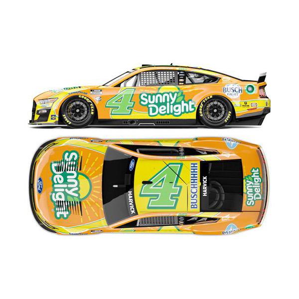 在庫状況：お取り寄せ/2024年06月 発売/※画像はイメージです。実際の商品とは異なる場合がございます。ライオネルレーシング 1/64 SUNNY DELIG THROWBACK 2023 フォード マスタング ケヴィン・ハーヴィック #...