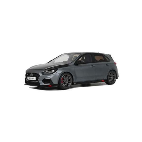 在庫状況：お取り寄せ/2025年06月 発売/※画像はイメージです。実際の商品とは異なる場合がございます。OttOmobile 1/18 ヒョンデ I30 N プロジェクト C 2017 (マットグレー)です。