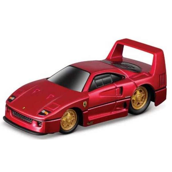 在庫状況：お取り寄せ/2025年11月 発売/※画像はイメージです。実際の商品とは異なる場合がございます。Maisto マッスル マシーンズ　シリーズ 1/64 MM フェラーリ F40 メタリック ディープレッド 25thアニバーサリーです。