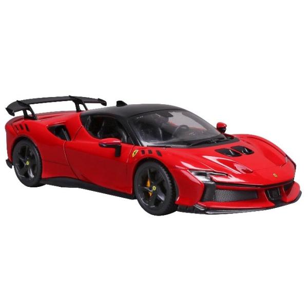 在庫状況：お取り寄せ/2025年10月 発売/※画像はイメージです。実際の商品とは異なる場合がございます。BURAGO 1/24 SF90 XX ストラダーレ レッド です。