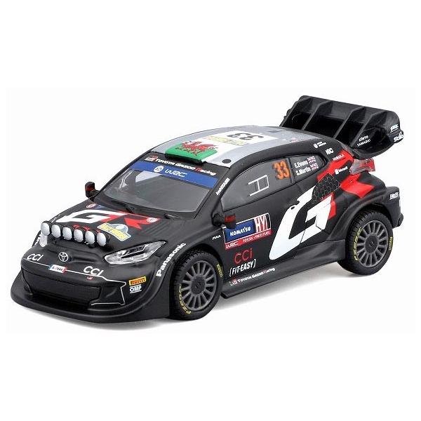 在庫状況：お取り寄せ/2025年10月 発売/※画像はイメージです。実際の商品とは異なる場合がございます。BURAGO 1/43 トヨタ GR ヤリス ラリー1 WRC No33 クリアケース付 です。ドライバー：E.エバンス