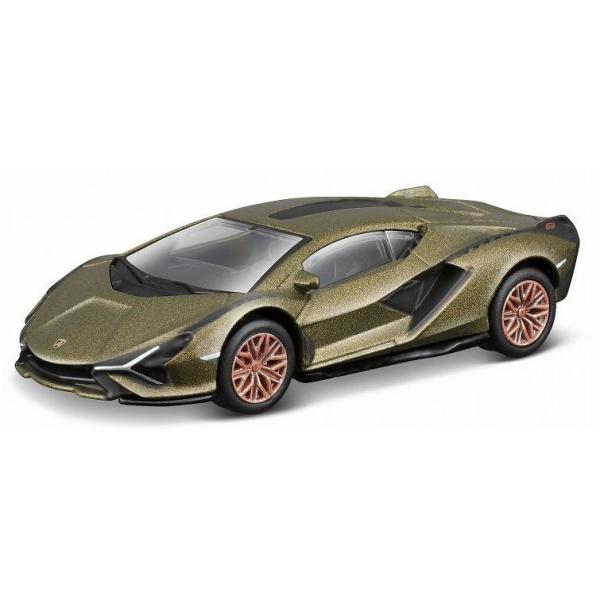 在庫状況：お取り寄せ/2026年01月 発売/※画像はイメージです。実際の商品とは異なる場合がございます。Maisto 1/64 SI ランボルギーニ シアン FKP37 マットグリーン です。