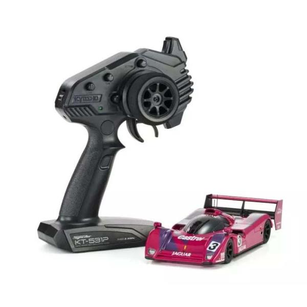 在庫状況：在庫僅少/2026年03月 発売/※画像はイメージです。実際の商品とは異なる場合がございます。京商 ミニッツRWD MR-04 レディセット JAGUAR XJR-14 No.3 Winner MONZA 1991です。