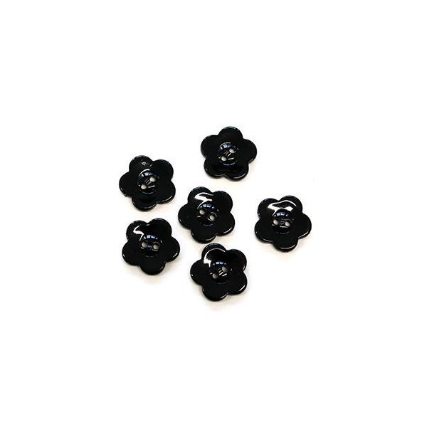 在庫状況：お取り寄せ/お届け：1〜2週間/◆レトロな形と色合いがかわいい花型のボタンを、色味ごとにアソートセットにしました。/[CG9730BK]