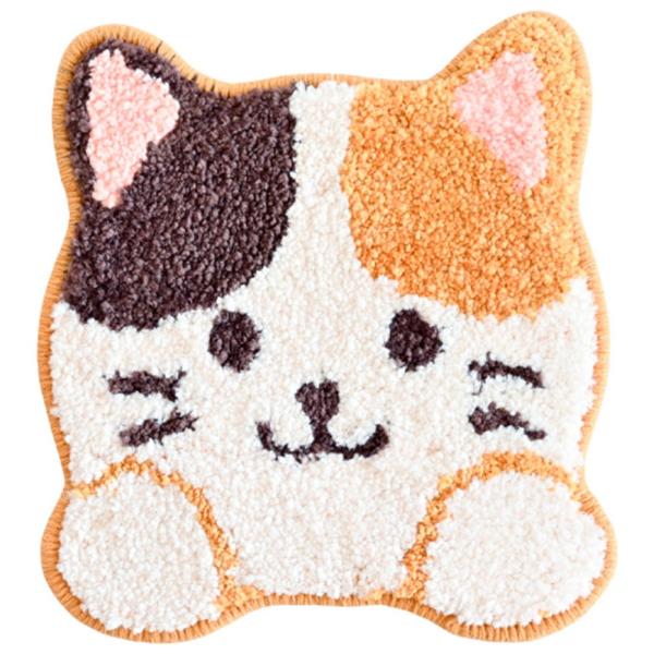 在庫状況：お取り寄せ/お届け：約2週間/◆もこもこ可愛い(ファンディット アニマル トイレタリー)シリーズのお揃いのトイレデコレーションマスコット。◆トイレのフタにペタっと吸着してデコレーションをお楽しみいただけます。◆お洗濯も可能です。/...