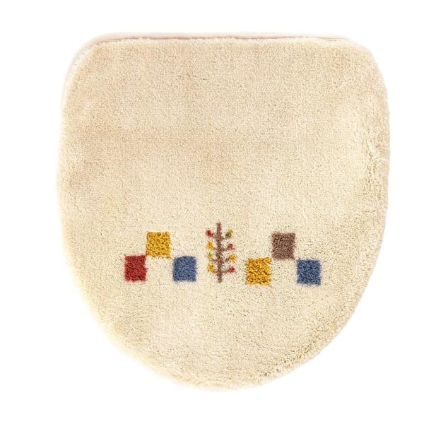 在庫状況：お取り寄せ/7日〜10日で出荷/◆ギャベ柄でおしゃれな(シエラ)シリーズのトイレフタカバー。◆シエラとは山脈を意味し、山脈周辺でギャベを織る遊牧民からイメージしたデザインです。◆繊細な柄が表現でき、毛立ちがいい、日本製のウィルトン...