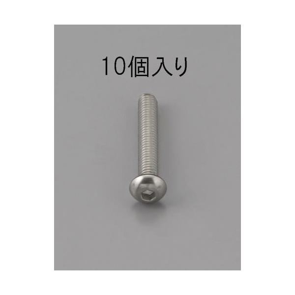 在庫状況：お取り寄せ/3日〜5日で出荷/※画像は代表画像です。※お届けする商品は(M6×20mm 六角穴付鍋頭ボルト(ステンレス製/10本))です。◆並目ねじ。◆全ねじ。/[EA949MF620]