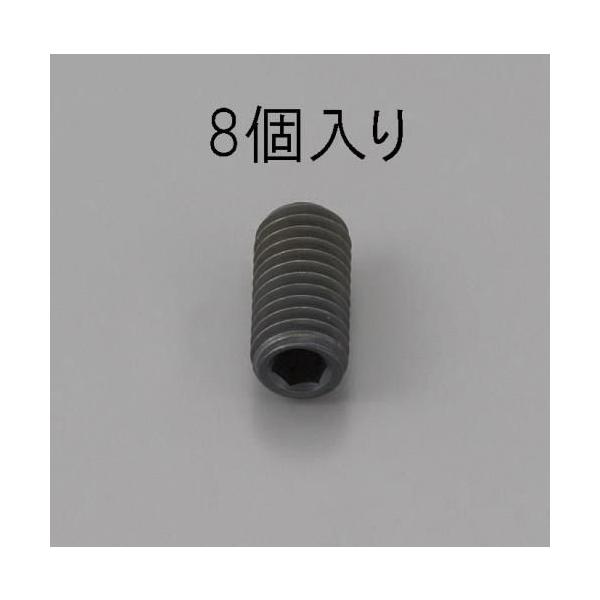 在庫状況：お取り寄せ/3日〜5日で出荷/※画像は代表画像です。※お届けする商品は(M8×10mm 六角穴付止ねじ(クロメート/8本))です。◆並目ねじ。/[EA949MP810]