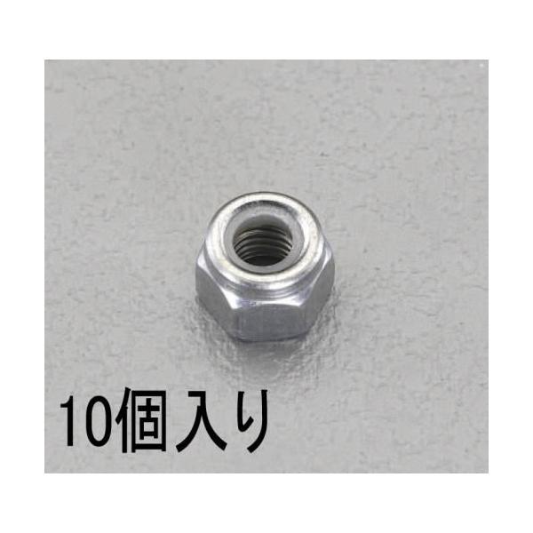 在庫状況：お取り寄せ/3日〜5日で出荷/※画像は代表画像(EA949GL-710)です。※お届けする商品は(M12 (ゆるみ止) ナイロンナット(ステンレス/10個))です。◆並目ねじ。◆ナットの出口側にナイロン材のリングをカシめたものです...