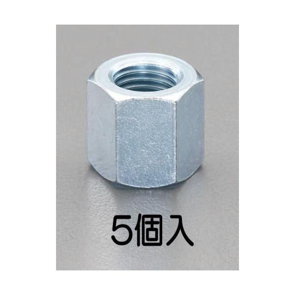 在庫状況：お取り寄せ/7日〜10日で出荷◆※画像は代表画像です。※お届けする商品は(M24×40mm 高ナット(5個))です。◆並目ねじ。◆ねじの継手用、長さ調節用として使用されます。/[EA949GL224]