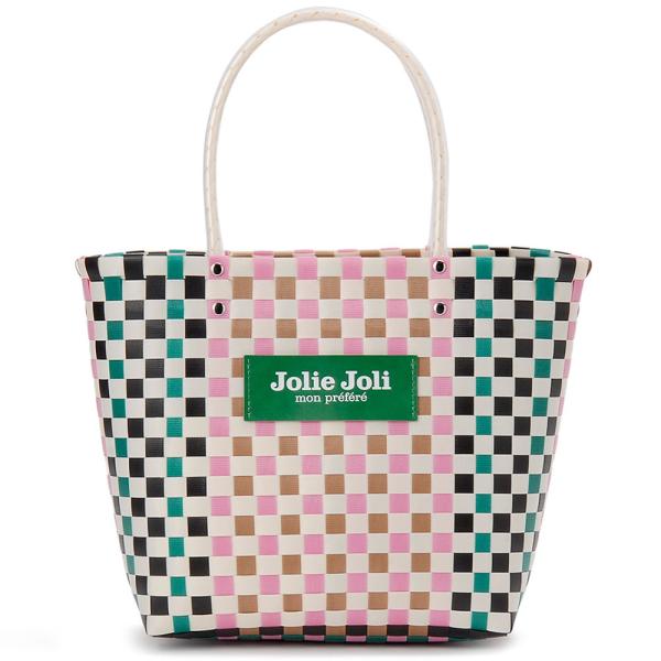 在庫状況：お取り寄せ/◆『Jolie Joli』は、フランス語で(とてもかわいい)を表します。◆ロゴの下にある『mon prefere』は(私のお気に入り)という意味があります。◆サイズ(約)：横(W) 24cm(上部30.5cm)×縦(H...