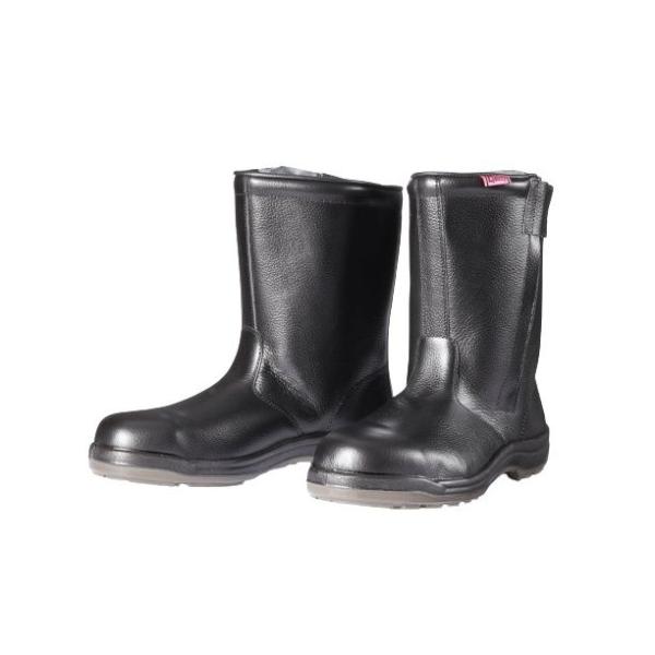 在庫状況：お取り寄せ/お届け：約1週間/※素材の特性上、熱場または切粉のある環境での使用はさけてください。◆耐滑・耐摩耗に優れたPU2層底を採用したJIS規格合格の半長靴(ファスナー付き)タイプの本革製ダイナスティセフティです。◆発泡ポリウ...