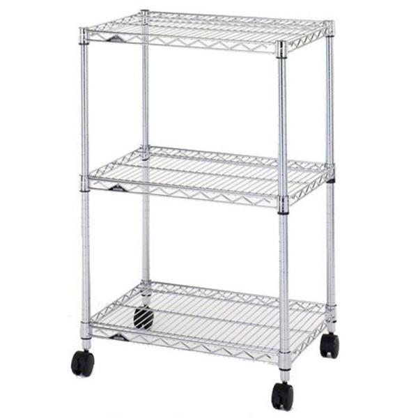 在庫状況：在庫僅少/万一、初期不良があった場合は必ず商品到着後1週間以内にJoshin web事務局までご連絡ください。◆全耐荷重500kg◆防錆効果を高める3層構造◆2.5cm間隔で棚板の細かな高さ調節・サイズ(約)：幅61×奥行46×高...