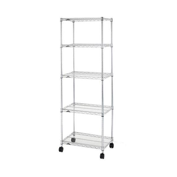 在庫状況：在庫僅少/万一、初期不良があった場合は必ず商品到着後1週間以内にJoshin web事務局までご連絡ください。◆全耐荷重500kg◆防錆効果を高める3層構造◆2.5cm間隔で棚板の細かな高さ調節・サイズ(約)：幅61×奥行46×高...